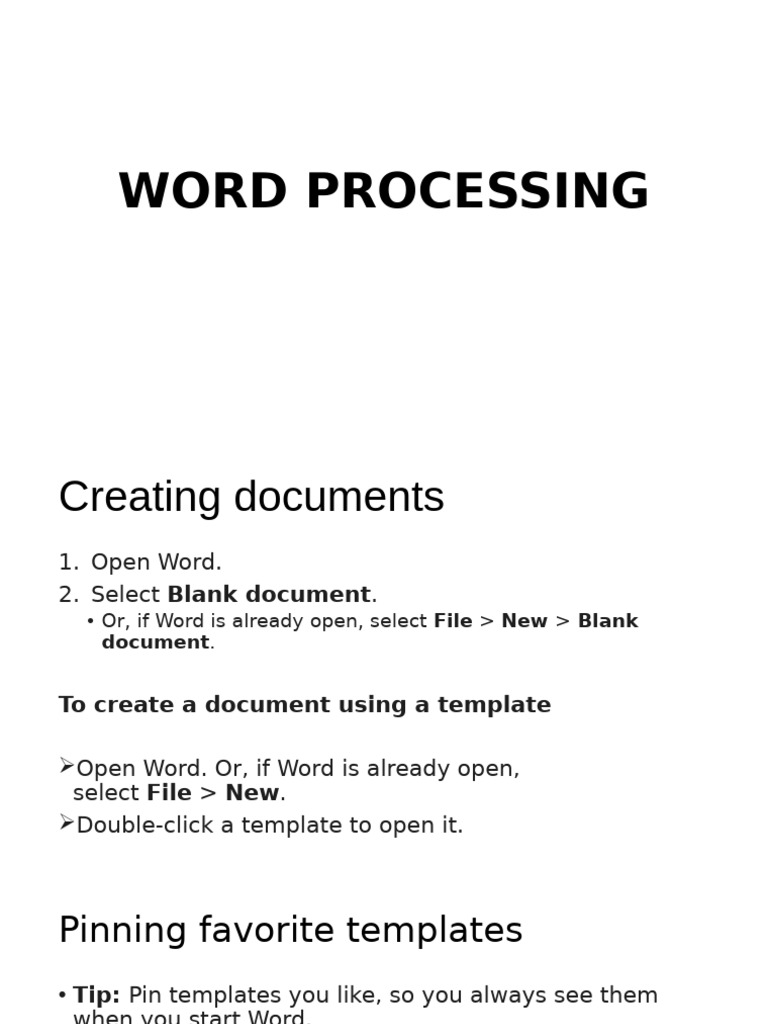 Word Processing | PDF | Page Layout | Computer Keyboard