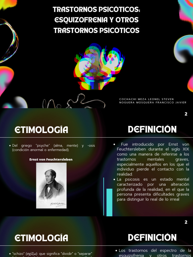 Trastornos Psicóticos: Esquizofrenia y Más | PDF | Esquizofrenia | Psicosis