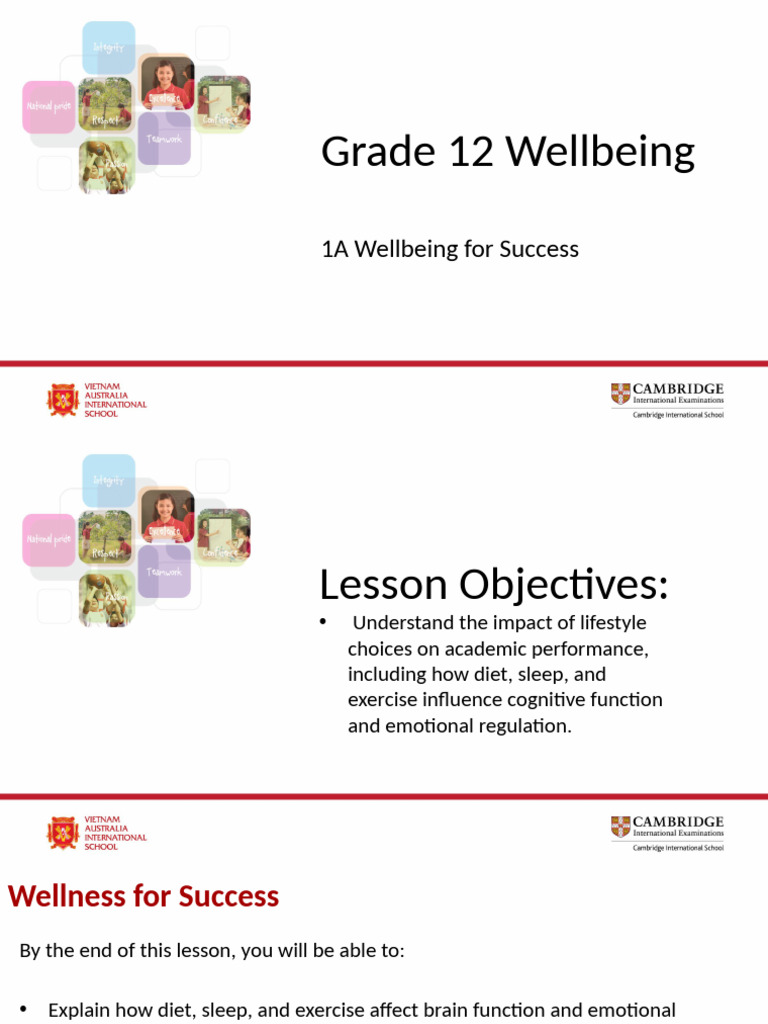 1A Wellness For Success | PDF