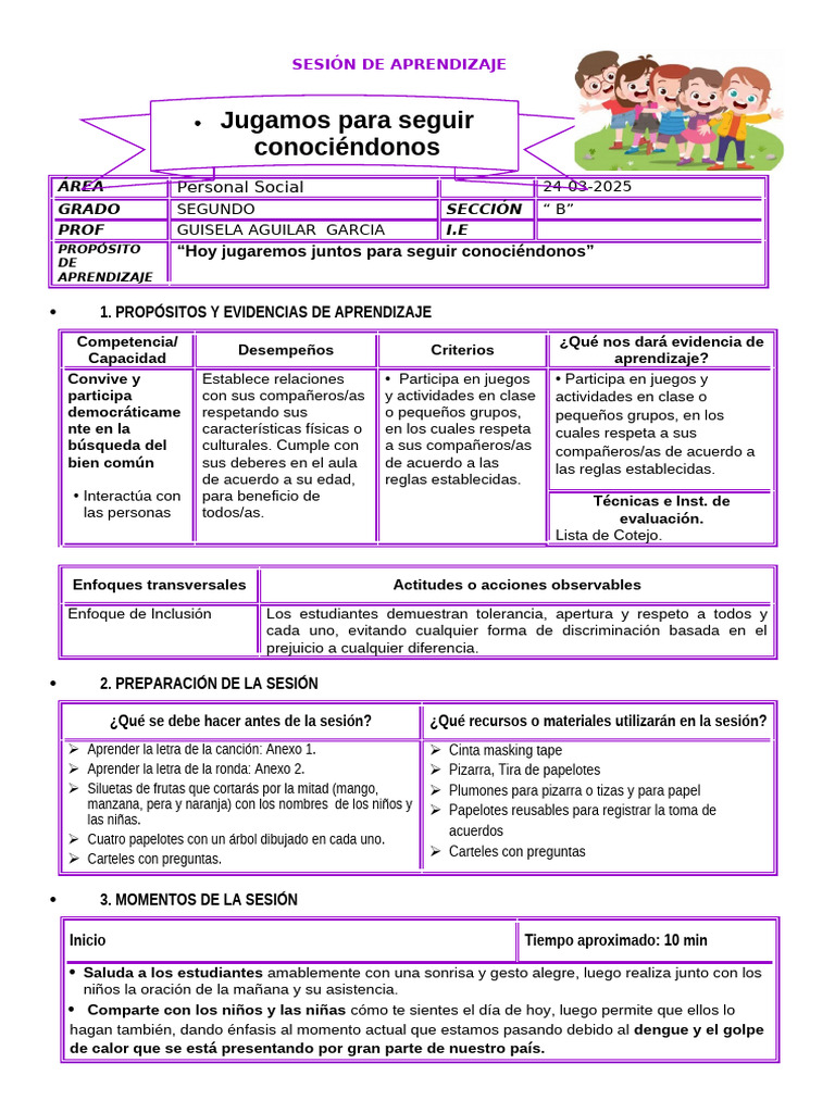 Aprendizaje Colaborativo en Segundo Grado | PDF