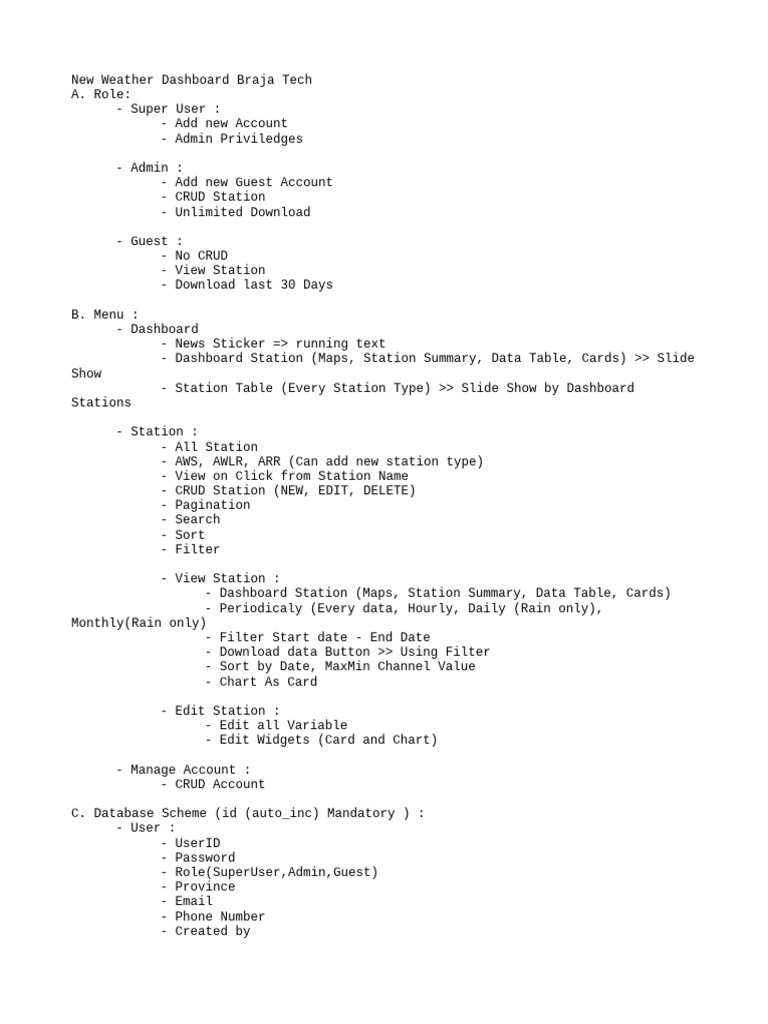 Blueprint B Weather | PDF