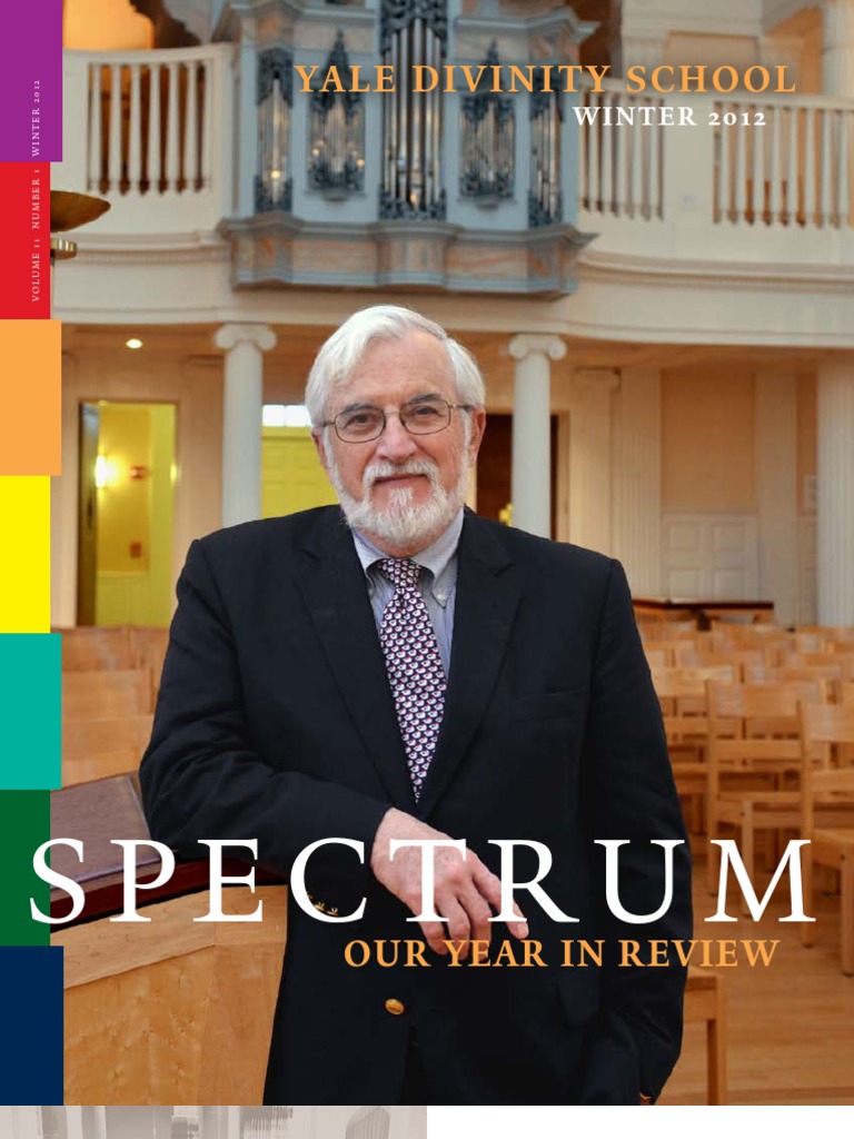 Spectrum Winter 2012 | PDF | Theology | Yale University