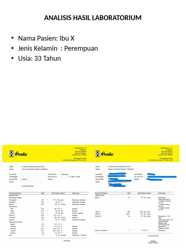 Analisis Hasil Lab | PDF