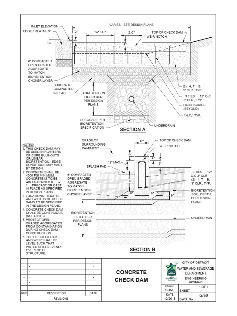 DWSD Standard Details Compilation Version MAY2023-108 | PDF | Civil ...
