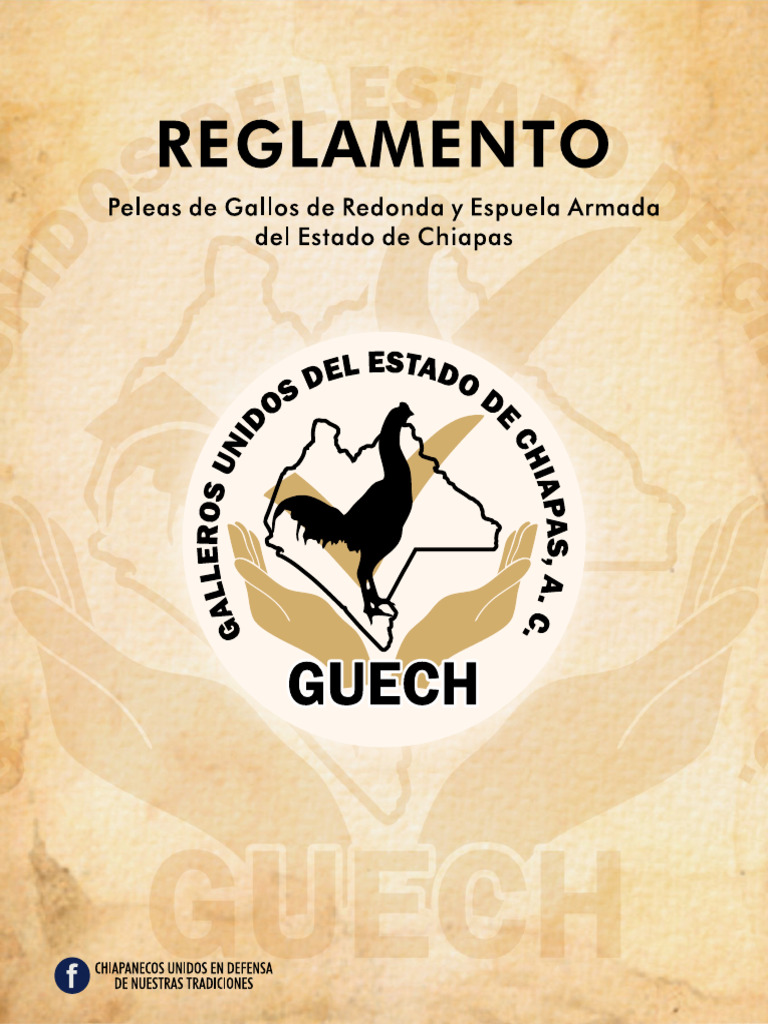 Reglamento para Peleas de Gallos CORRECCION PARA IMPRESION-1 | PDF
