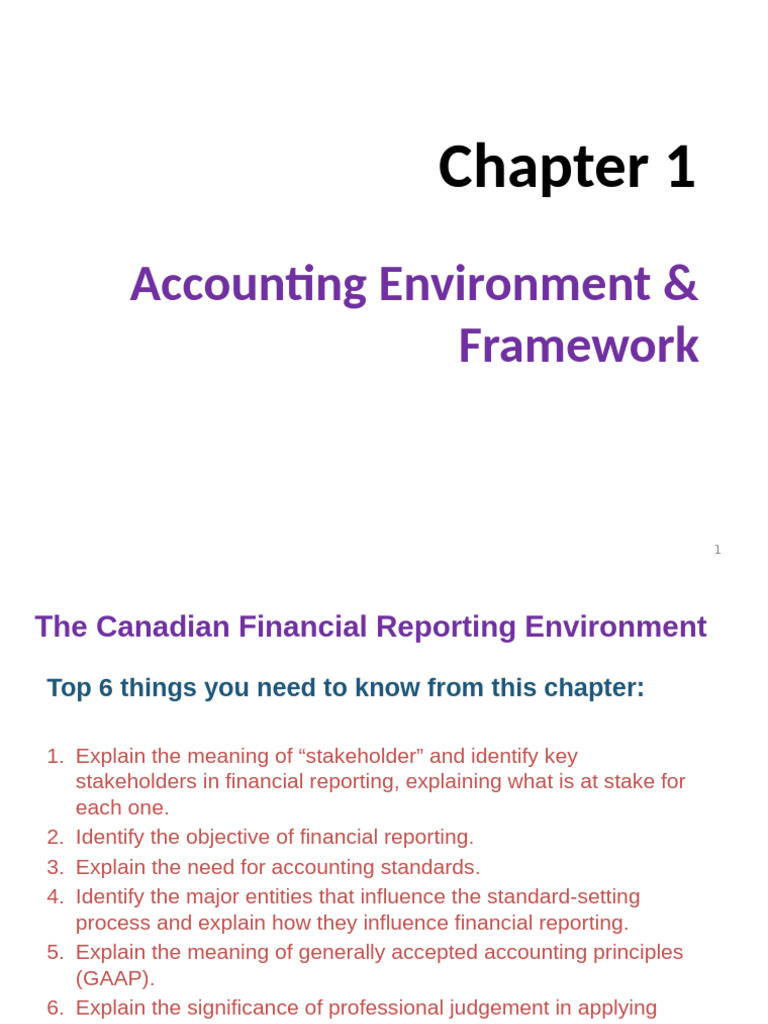 Accounting Environment Overview | PDF | International Financial ...