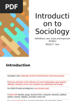 SOCIOLOGY NOTES (BA LLB) 1st Sem | PDF | Sociology | Id