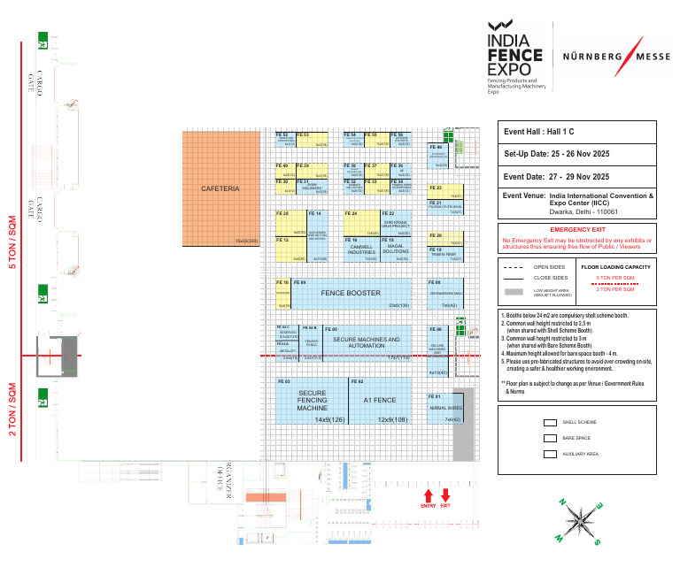 IFE 2025 Event Layout and Guidelines | PDF