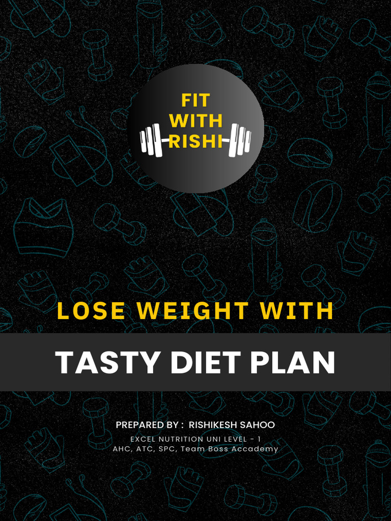 LOSE Weight With Tasty Diet | PDF | Lunch | Tofu