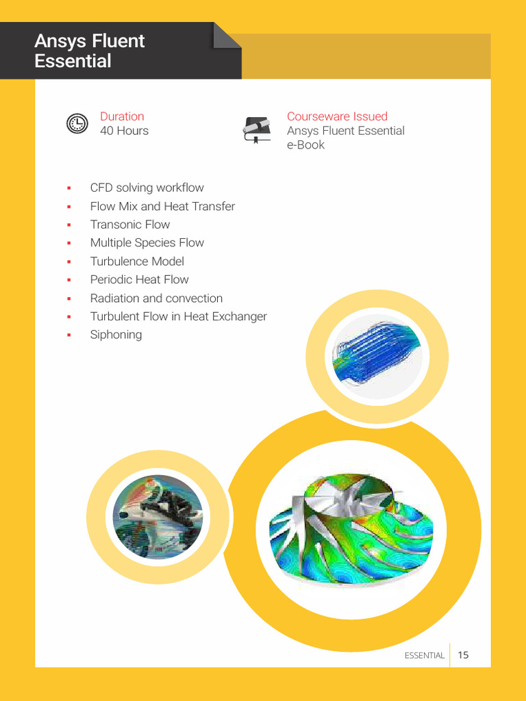 Ansys Fluent Curriculum | PDF