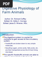 Monogastric vs Polygastric Digestive Systems | PDF | Digestion | Ruminant