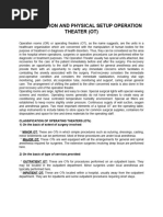 Operation Theater List Guidelines | PDF | Surgery | Sterilization ...