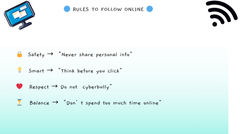 Rules To Follow Online | PDF