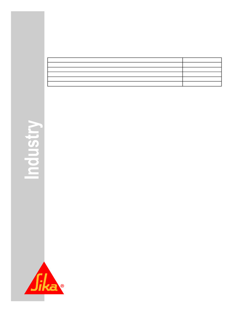 SikaForce®-7010 Hardener Data Sheet | PDF | Adhesive | Viscosity