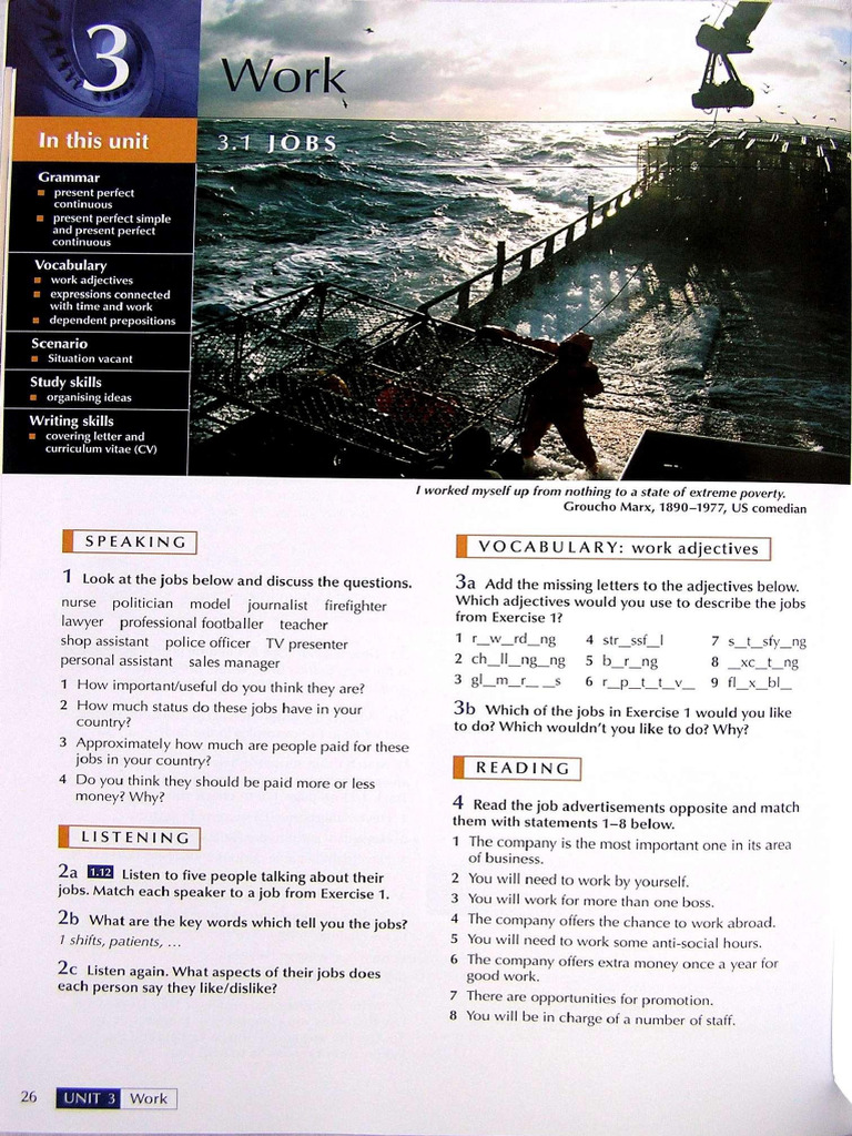 Language Leader Intermediate CB-UNIT 3work | PDF