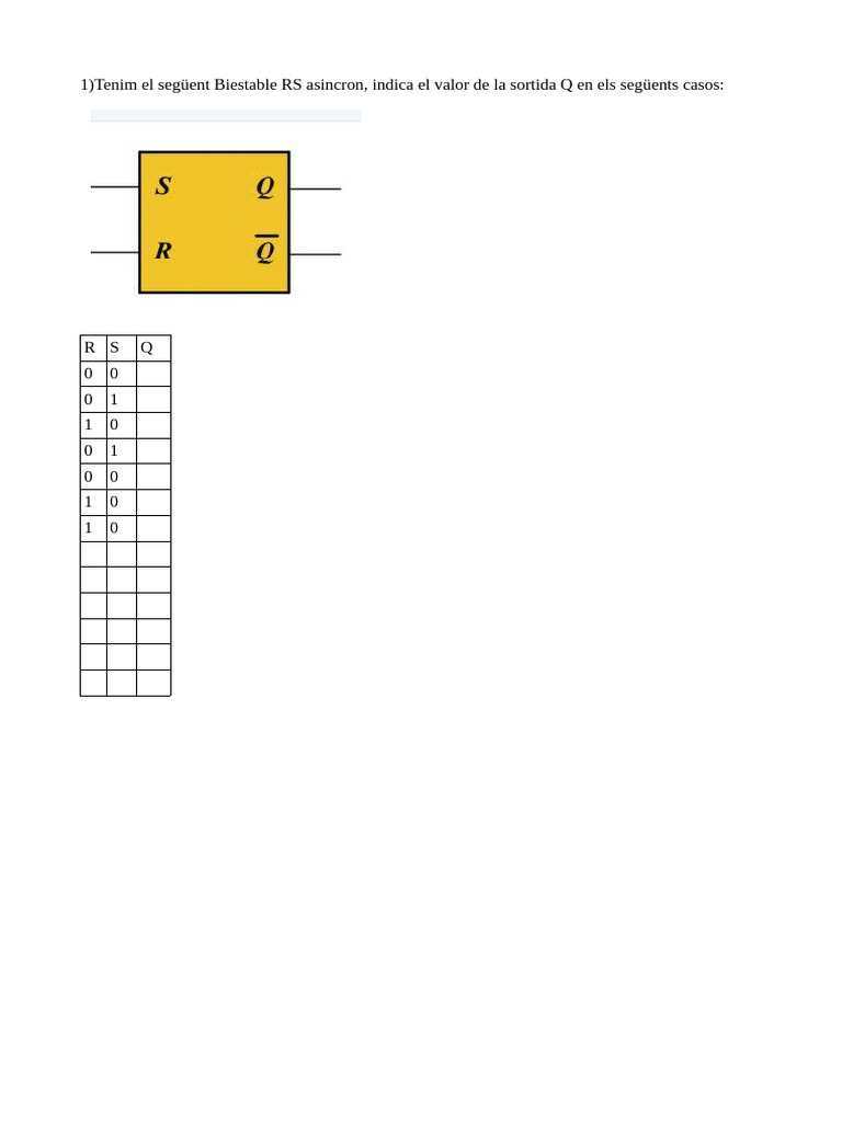 Biestables 1 | PDF