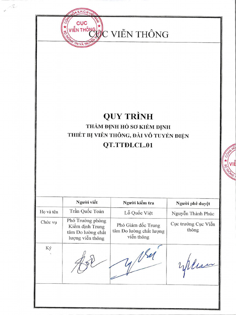 Quy Trinh Tham Dinh Ho So Kiem Dinh | PDF