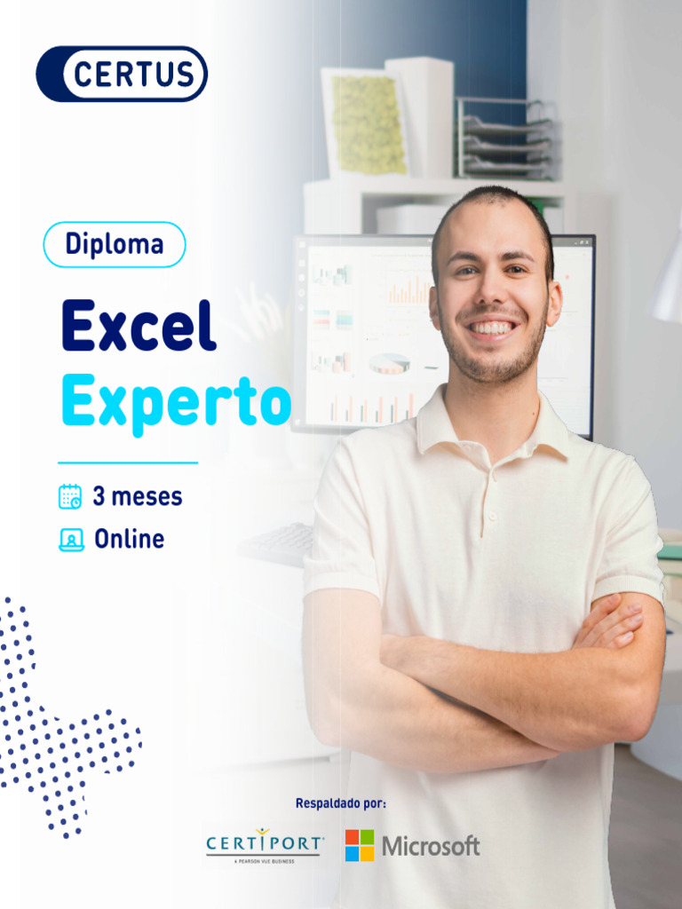 Brochure Excel Experto Certus | PDF | Microsoft Excel | Hoja de cálculo