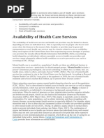 Revisiting Andersen's Health Model | PDF