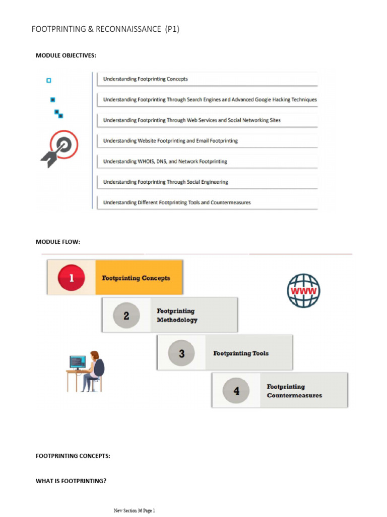 Footprinting Part 1 | PDF