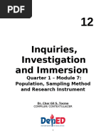 3 - Slovin's Formula - Pr2 | PDF | Sampling (Statistics) | Research Methods