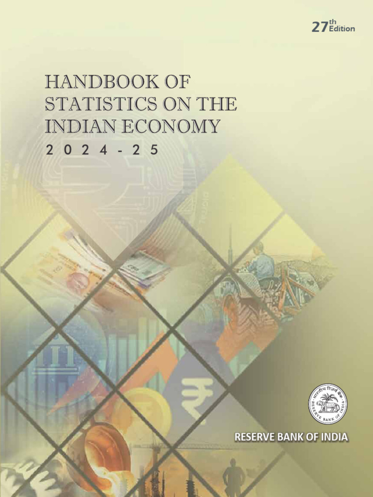 RBI Handbook of Statistics 2024-25 | PDF | Gross Domestic Product ...