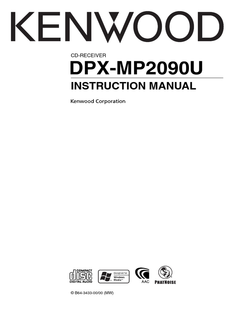 CD Receiver Instruction Manual | PDF | Compact Disc | Mp3