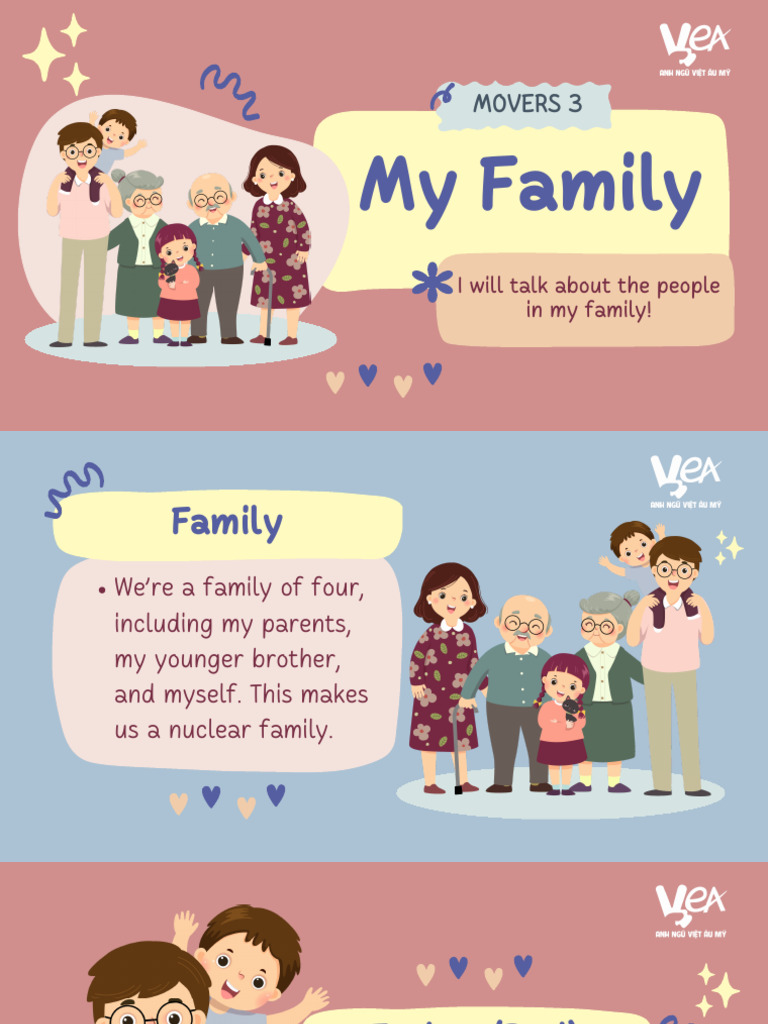 My Family Presentation | PDF