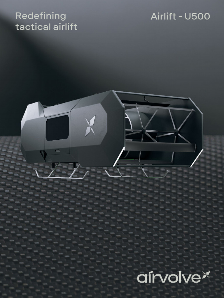 Airlift U500 Tactical Drone Overview | PDF