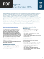 QBCC Form 43 Waterproofing Certificate | PDF | License