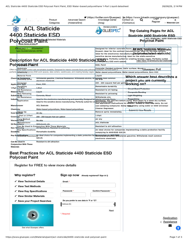 ESD Polycoat Paint for Static Control | PDF | Electrostatic Discharge ...
