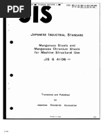 Jis G4105 1979 | PDF