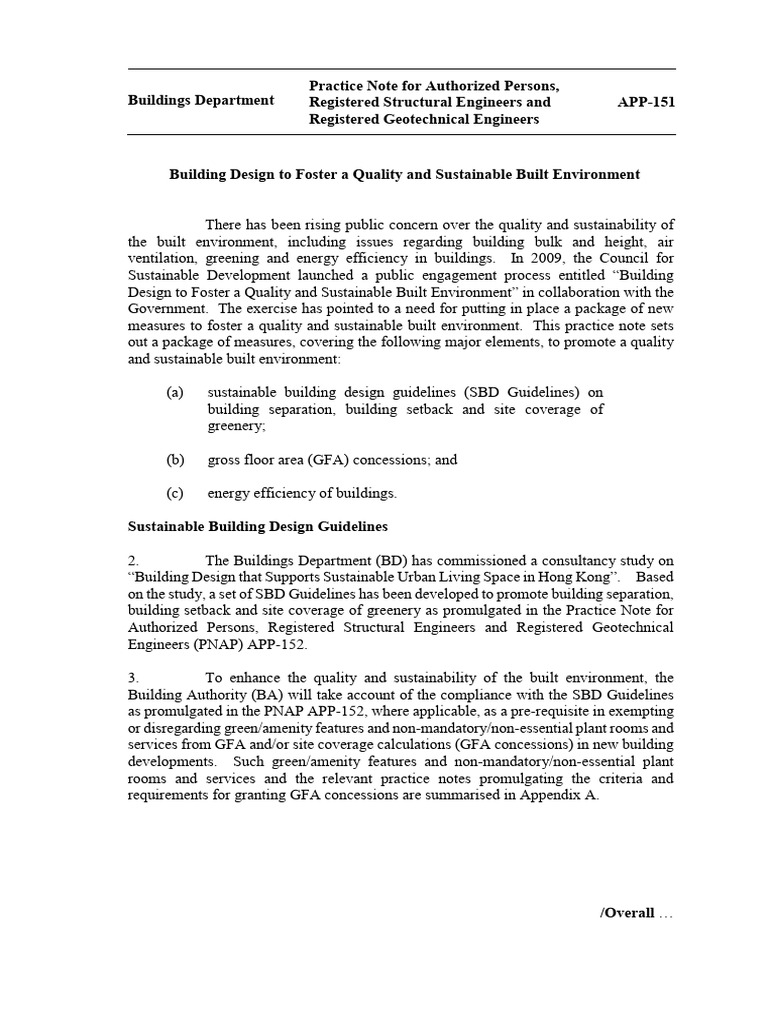 Sustainable Building Design Guidelines | PDF