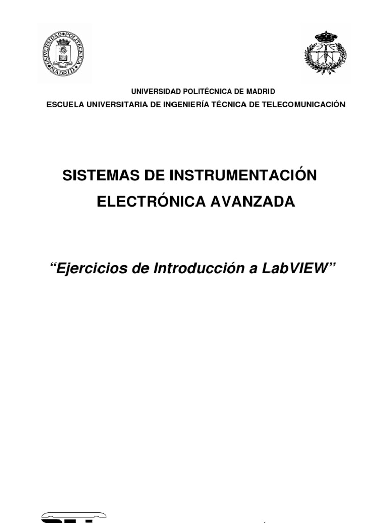 Ejercicios C1 - Introduccion A Labview | PDF