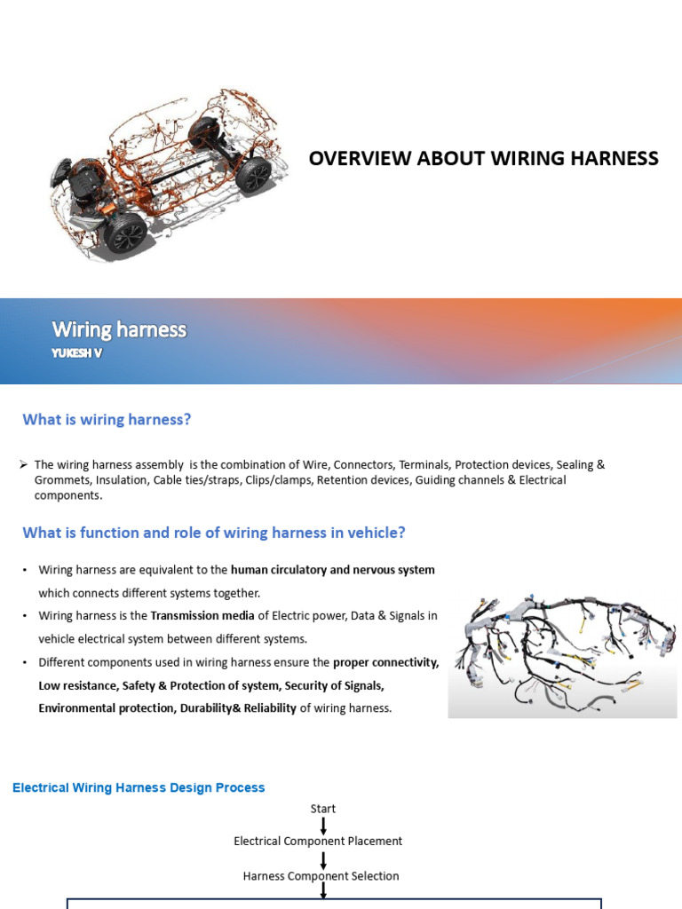 Wiring Harness Components Overview | PDF | Electrical Connector ...