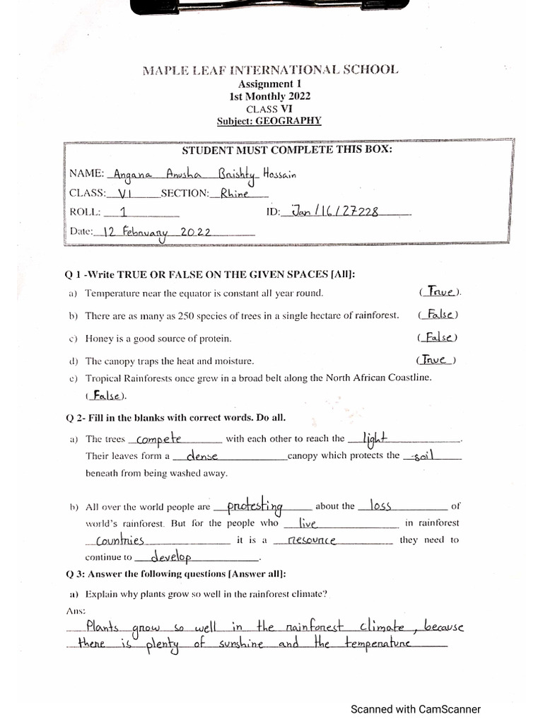 Geo Assignment 2022 | PDF