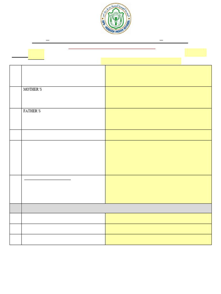 CBSE XI Registration Form 2025-26 | PDF