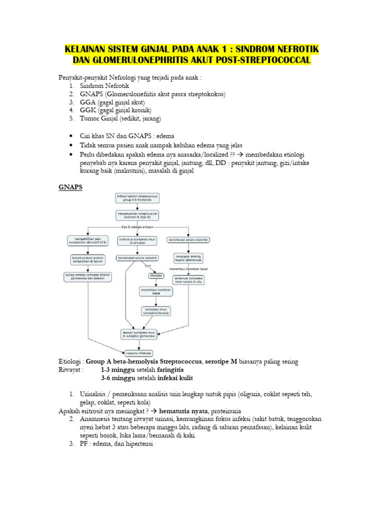 SN Dan GNAPS Pada Anak | PDF