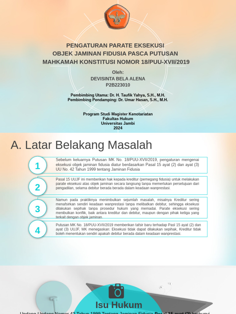 PPT Proposal Tesis Devisinta | PDF