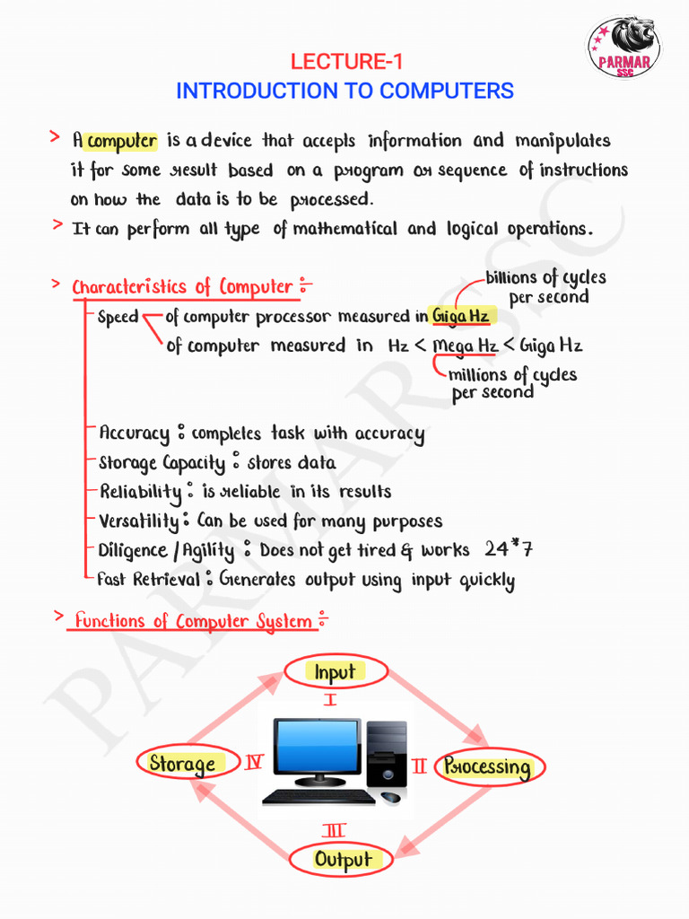 Computer Notes | PDF