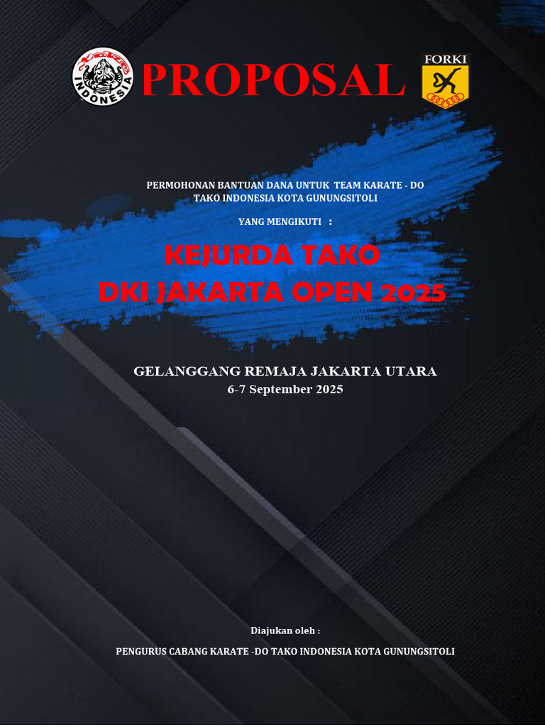 Open Tako Jakarta | PDF