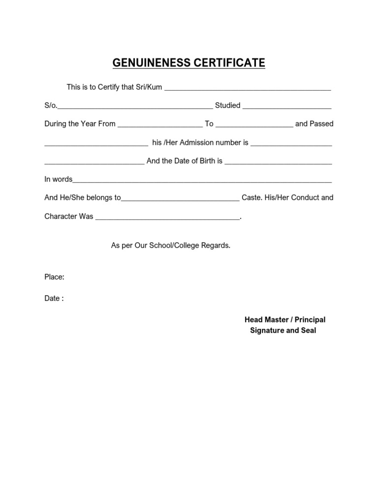Job Verification Form | PDF