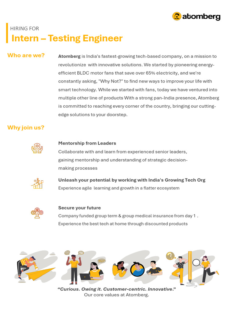 Join Atomberg: Embedded Firmware Testing Intern | PDF | Embedded System ...