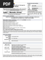 Primjer Izjave | PDF