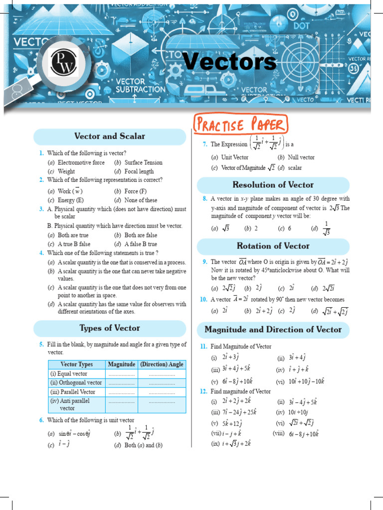 Understanding Vector Forces in Physics | PDF | Euclidean Vector | Force