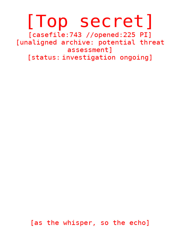 Casefile Template for Threat Assessment | PDF