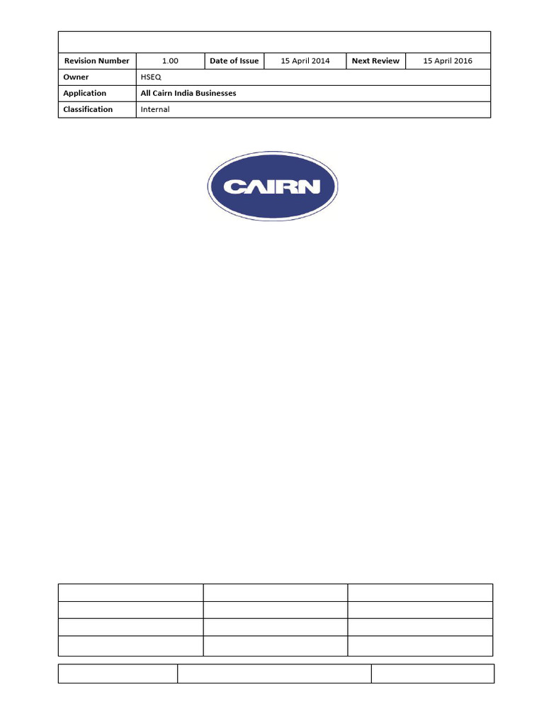 Safety Critical Equipment Management | PDF | Reliability Engineering ...