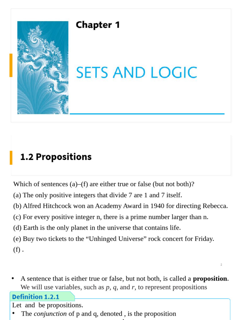 Understanding Propositions and Truth Values | PDF