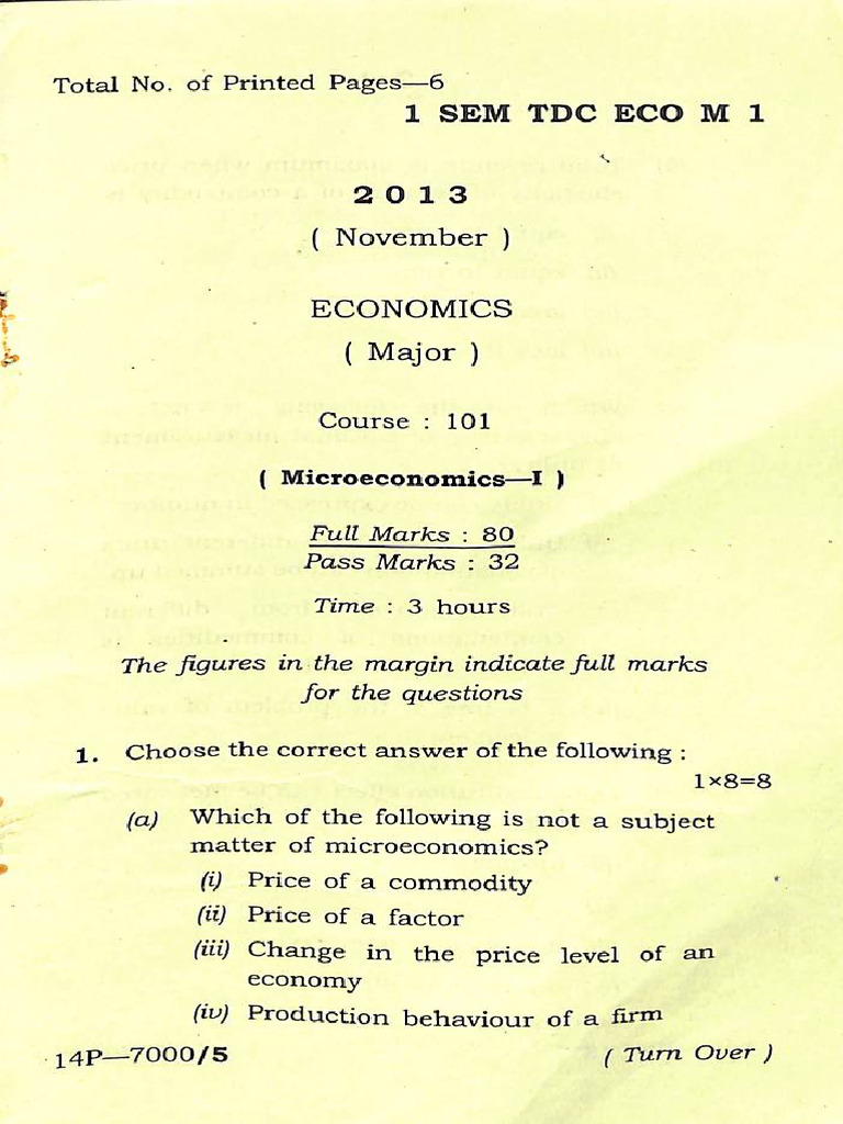 2013 Eco M 101 | PDF