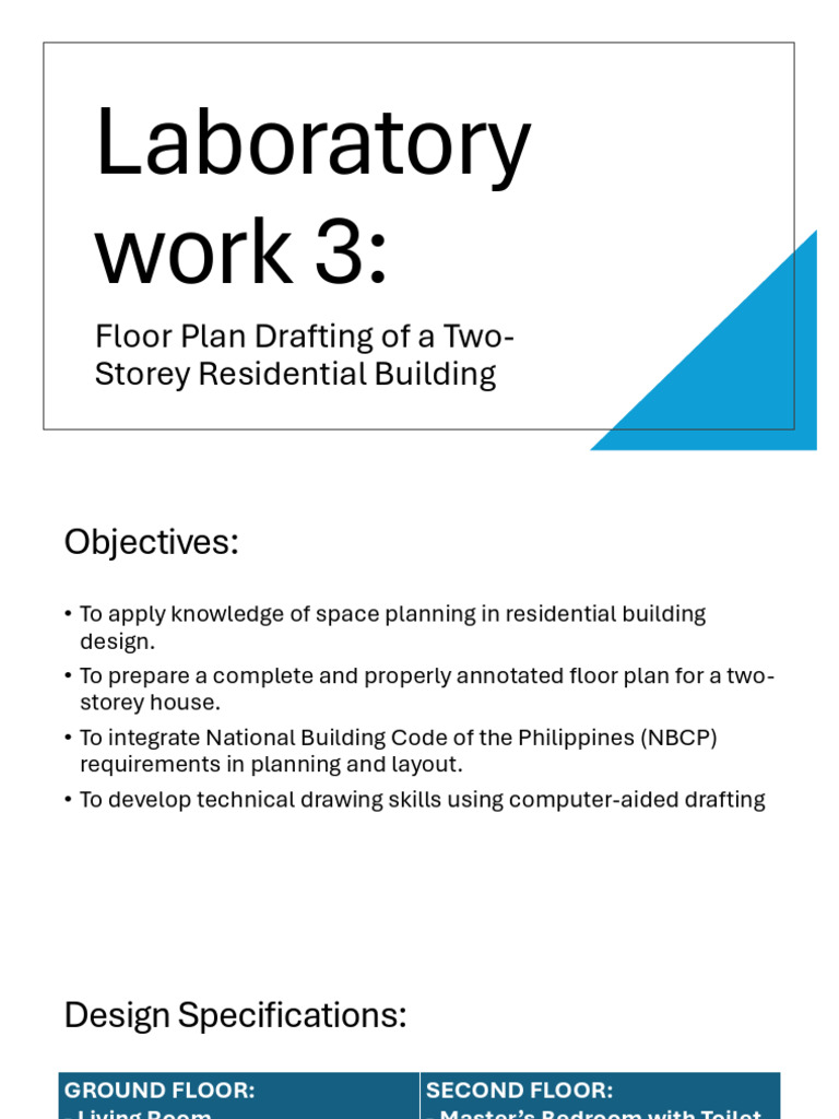Two-Storey Residential Floor Plan | PDF